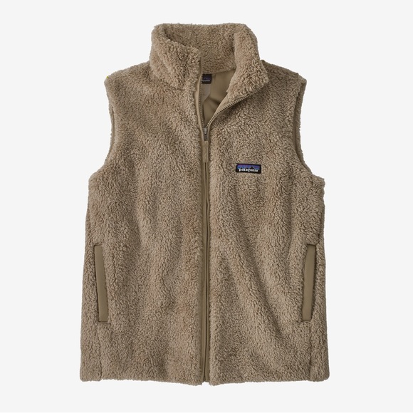 Patagonia | Jackets & Coats | Patagonia Los Gatos Fleece Vest Faux Fur ...